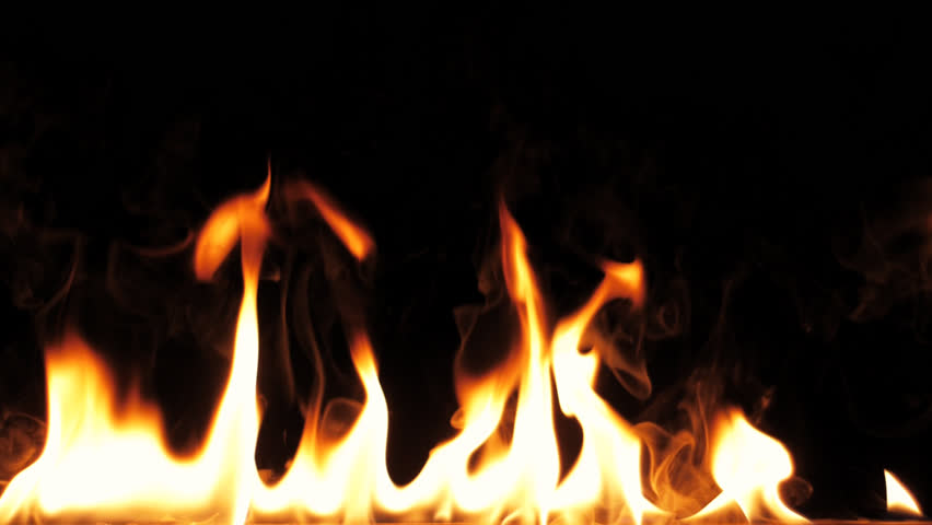 Clean Fire Flames Igniting and Stock Footage Video (100% Royalty-free ...