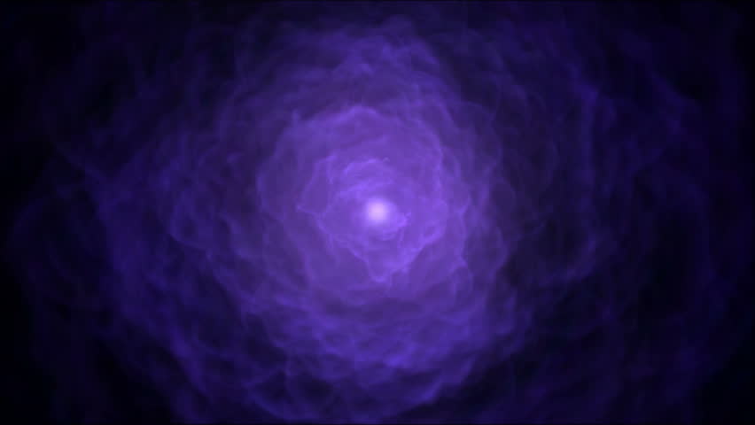 Colorful Cloud Or Nebula Tunnel Travel Animation - Loop Purple Stock ...