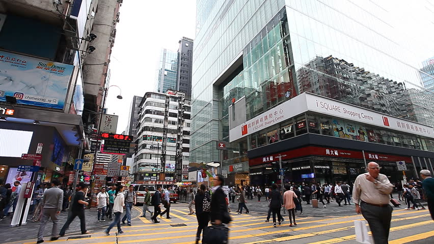 One of the most crowded urban areas in the world Stock Video Footage ...