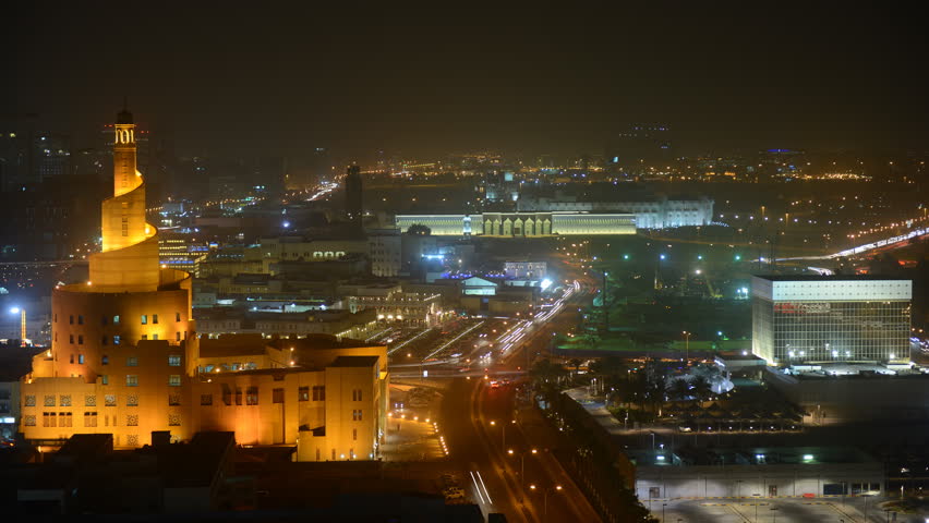 Souq Waqif, Doha, Qatar night Cityscape image - Free stock photo ...