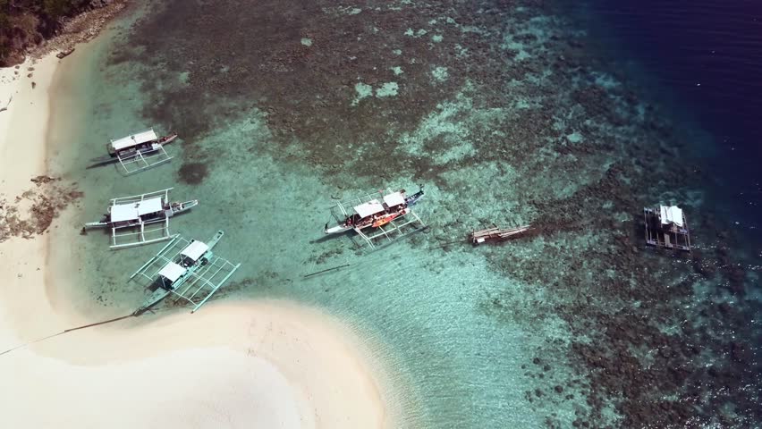 Boats at the Dock at Palawan, Philippines image - Free stock photo ...
