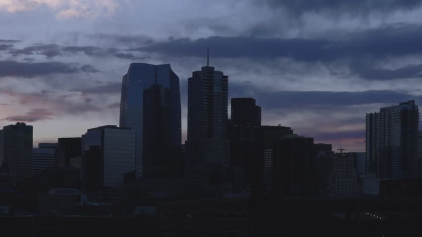 Night time Skyline of Denver, Colorado image - Free stock photo ...