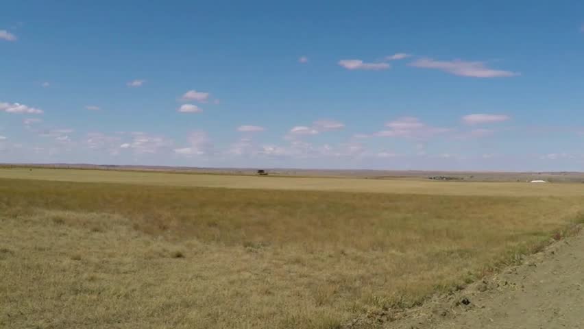 Grassland, Farm, and skies landscape in Alberta image - Free stock ...