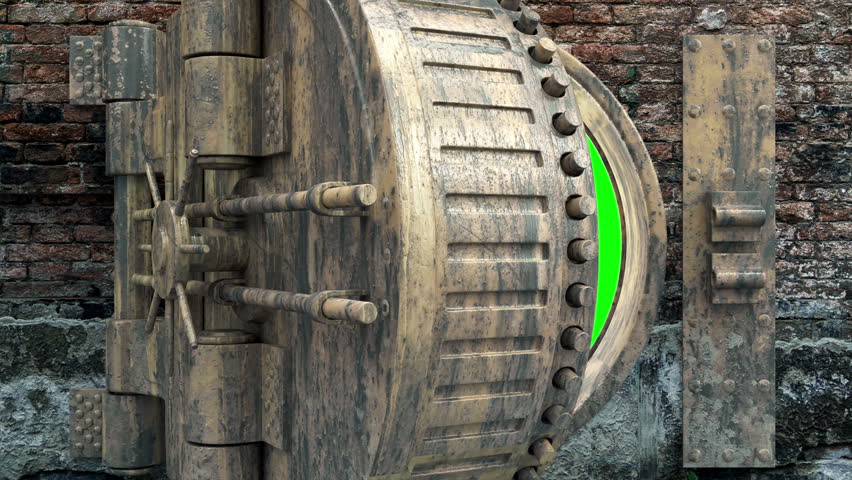 4k Animation of Grunge Vault Stock Footage Video (100% Royalty-free ...