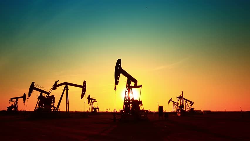 The Oil Pump, Industrial Equipment Stock Footage Video (100% Royalty ...