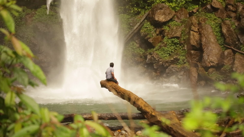 Watching the waterfall image - Free stock photo - Public Domain photo ...