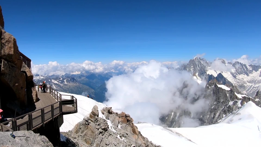 View of the French Alps Mountain Landscape image - Free stock photo ...