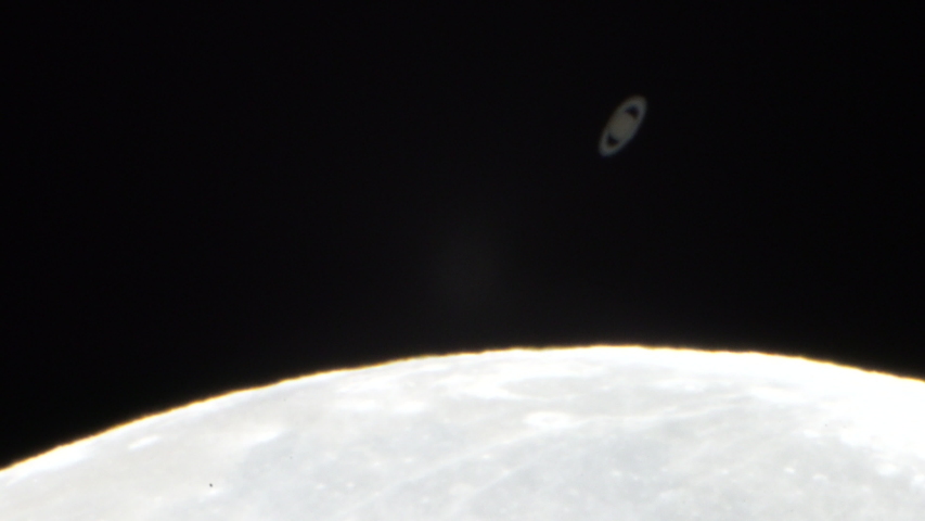 Saturn and its moons image - Free stock photo - Public Domain photo ...