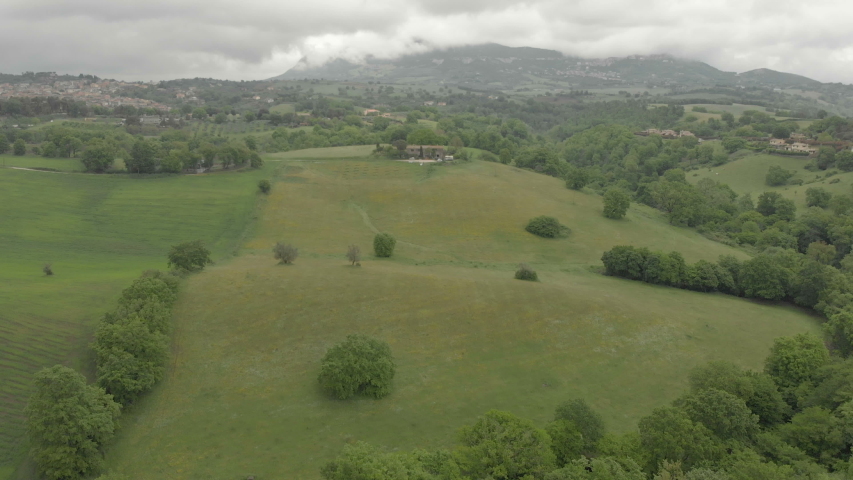 Hilly Landscape with sky and clouds image - Free stock photo - Public ...