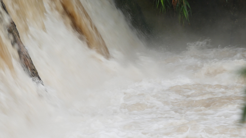 Rapidly flowing water cascading down rocks image - Free stock photo ...