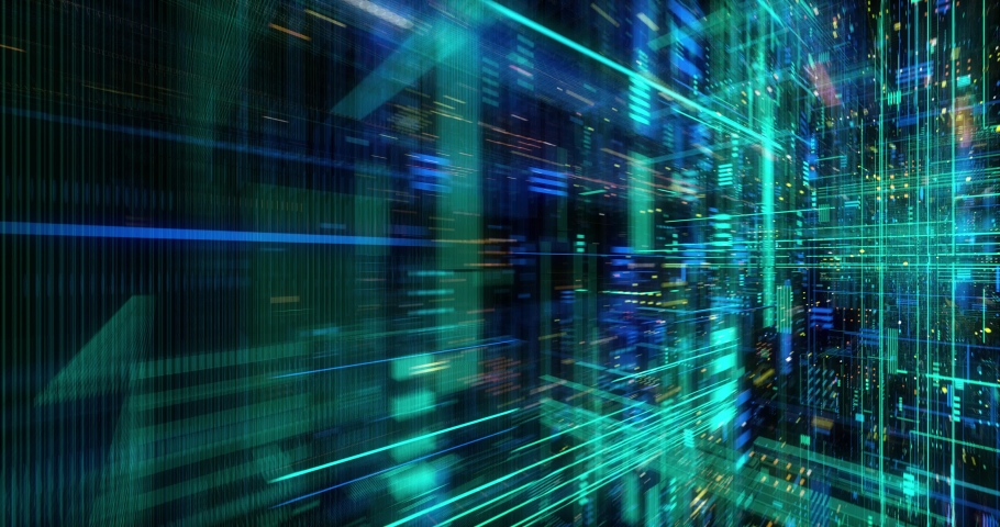 Connecting People On the Internet, Stock Footage Video (100% Royalty ...