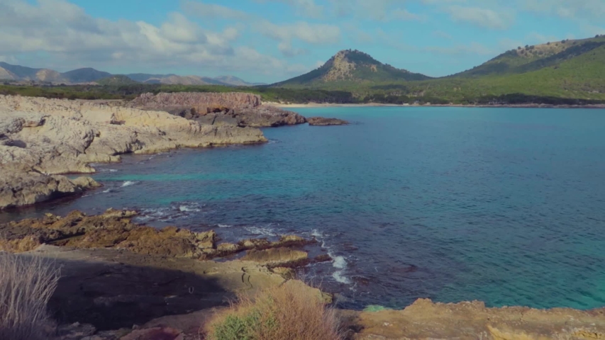 Coastline and scenic landscape in Mallorca, Spain image - Free stock ...