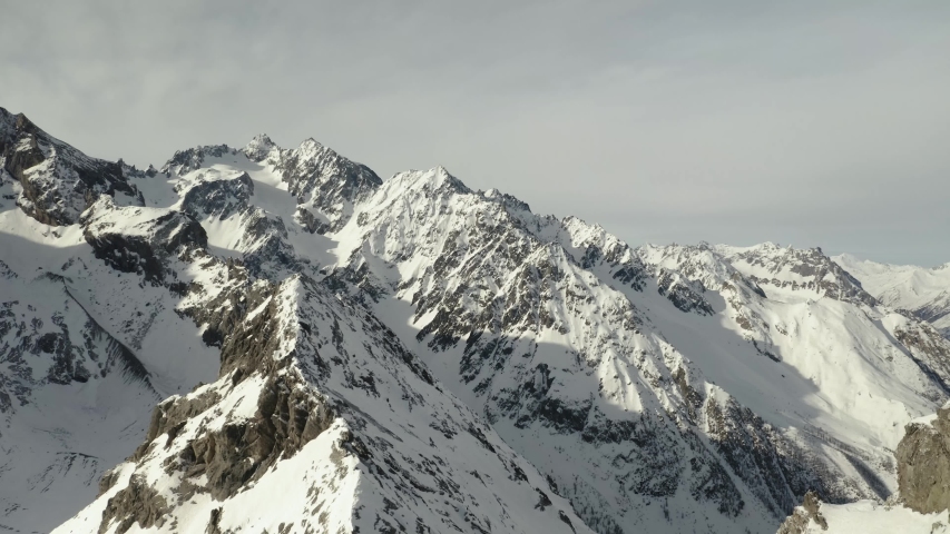 View of the French Alps Mountain Landscape image - Free stock photo ...