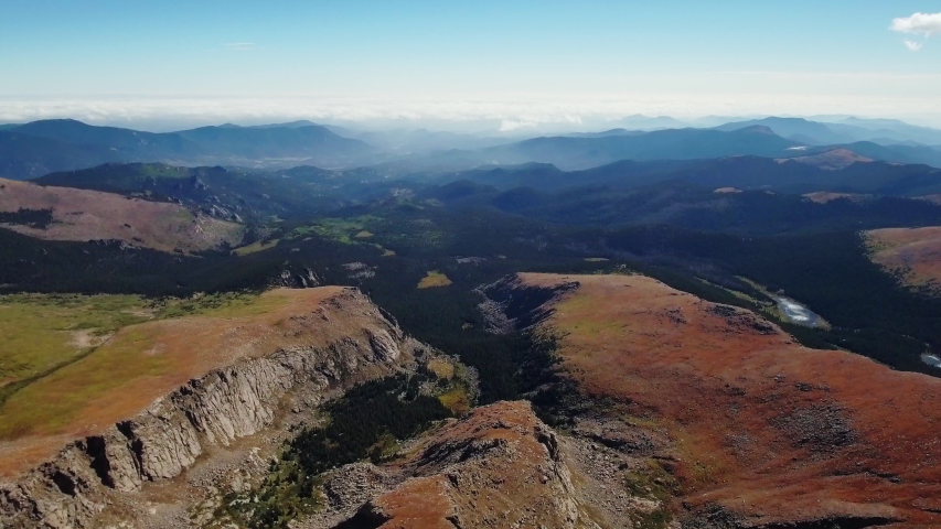 Rock Cliff in the Fog on Colorado image - Free stock photo - Public ...