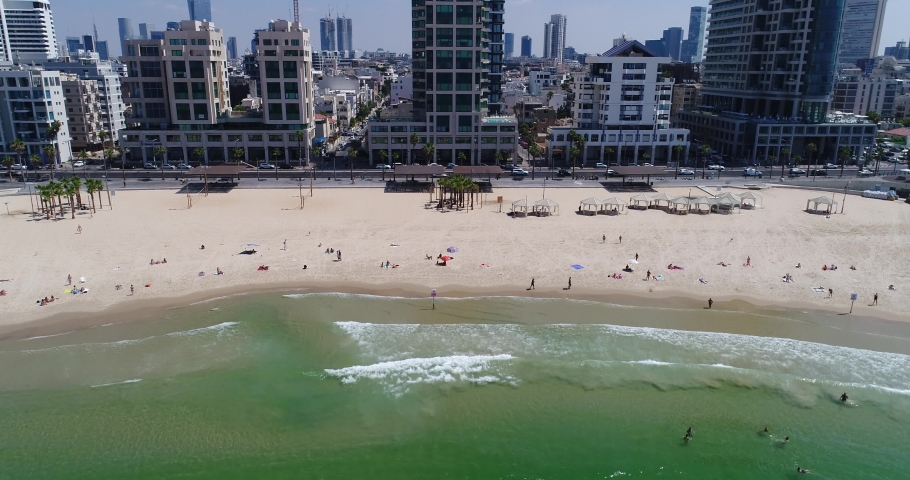 Urban Cityscape with buildings in Tel-Aviv, Israel image - Free stock ...