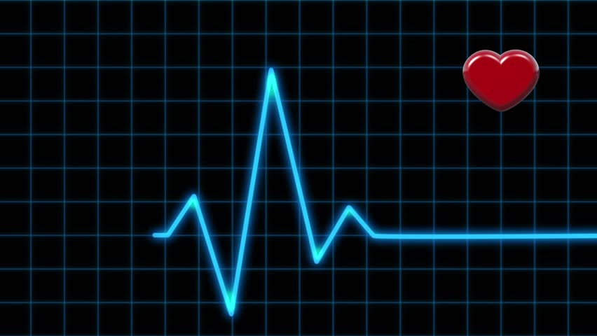 Stock video of animation cardiogram and pulsing heart on | 10695764 ... Stock video of animation cardiogram and pulsing heart on | 10695764 ...