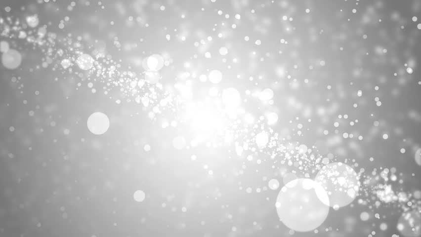 Lights Silver Bokeh Background. High Stock Footage Video (100% Royalty ...