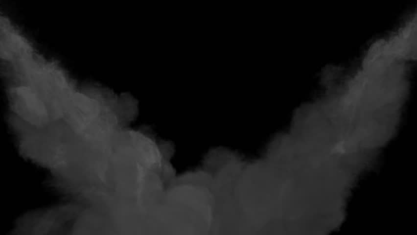 Dust Explosion 3d Animation Simulates Front View Of Dust Explosion Rise ...