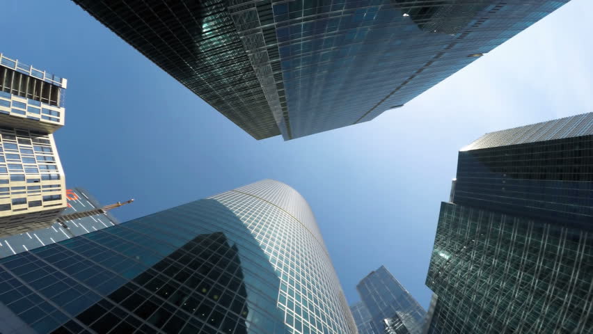 Giant Sky Blocks Built For The Urban Population To Live And Work In A ...