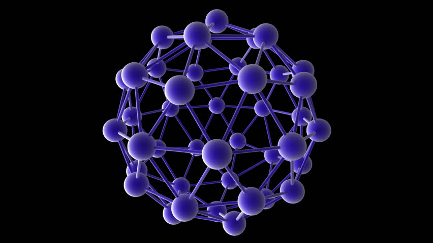 Loop Atom With Alpha Stock Footage Video 1237057 | Shutterstock