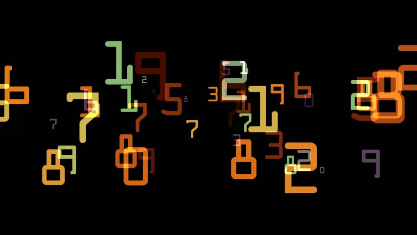 Fading Numbers Cg Stock Footage Video (100% Royalty-free) 1244164 ...