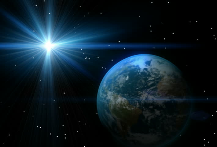 Stock video of world rotating in space | 125224 | Shutterstock