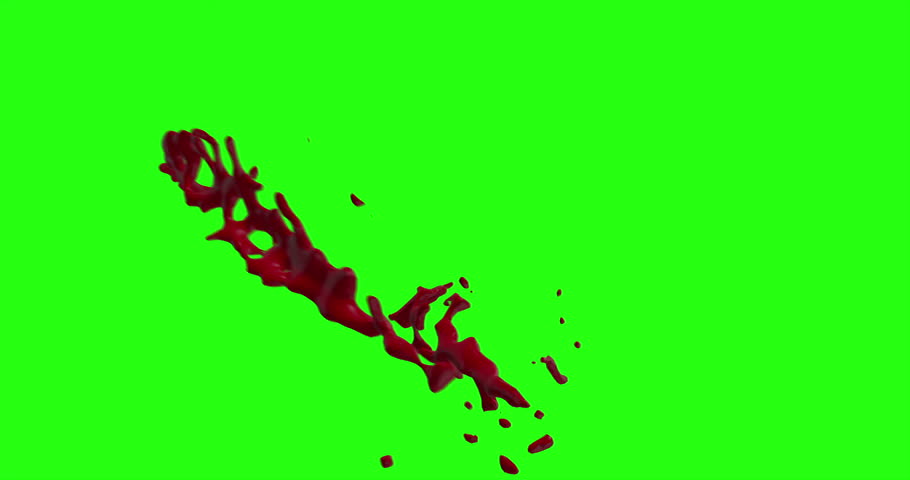 Blood Green Screen Stock Footage Video | Shutterstock
