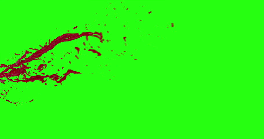 Blood Green Screen Stock Footage Video | Shutterstock