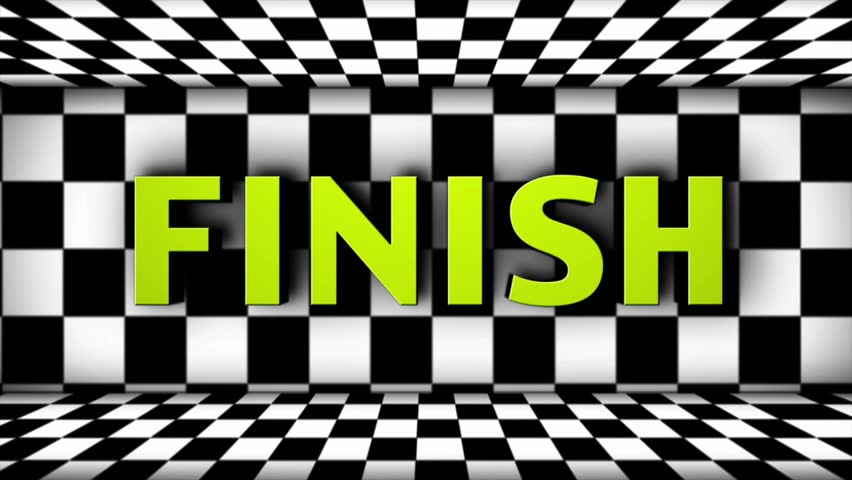 Checker Countdown and Final Go Stock Footage Video (100% Royalty-free ...