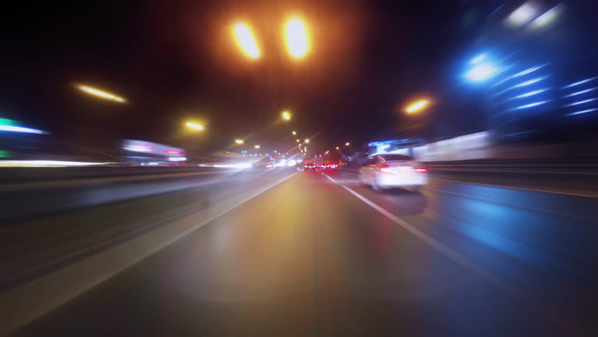 Vehicle Time Lapse Driving in Stock Footage Video (100% Royalty-free ...