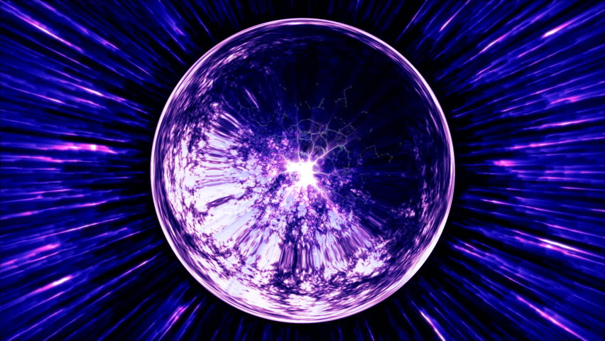 Stock Video Clip of Magic Sphere with mystic lightrays looping ...
