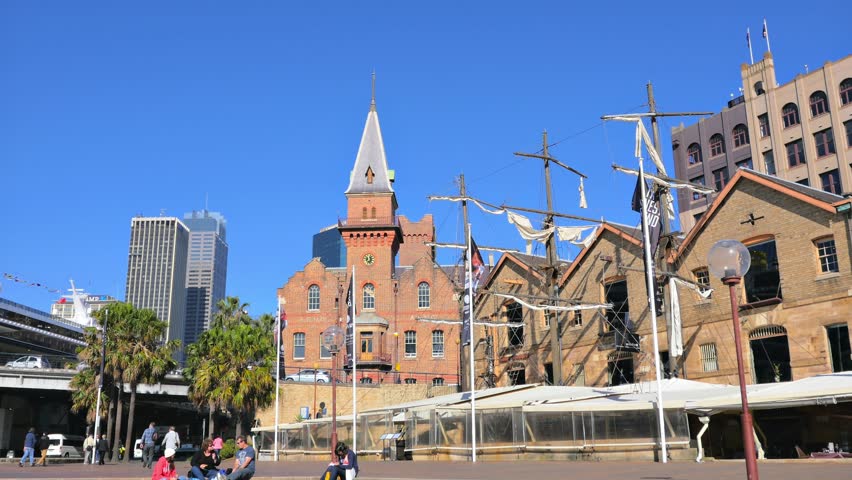 Campbell's Storehouses At Campbell's Cove Stock Footage Video 4630610 ...