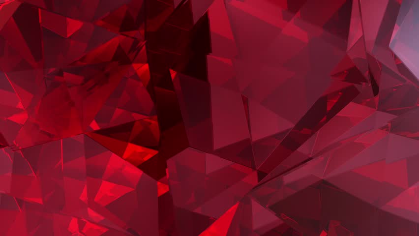 Vídeo stock de Red Crystal Glass Background, Loop (100% livre de ...