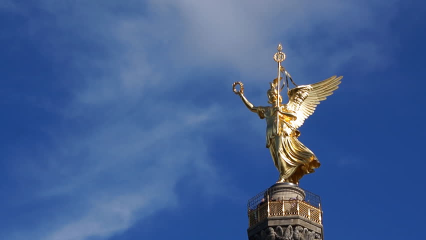 The Victory Column, The Statue Of Victoria, Siegessaule In Berlin ...