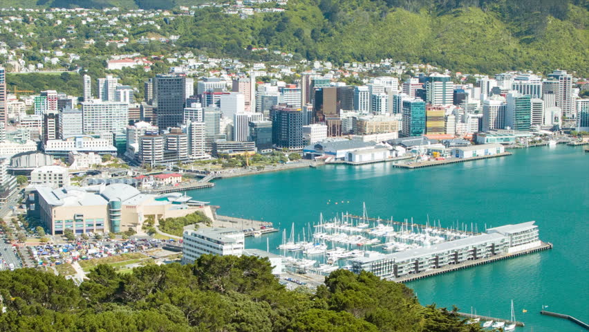 Wellington buildings downtown in New Zealand image - Free stock photo ...