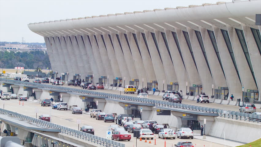 WASHINGTON DC - 2016: Dulles International Airport IAD Terminal ...