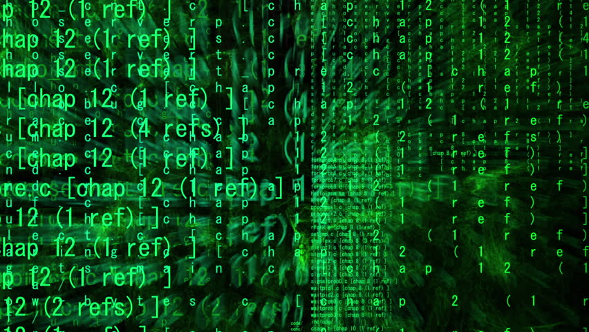 Programing Code. Abstract Digital Background. Full HDTV Stock Footage ...