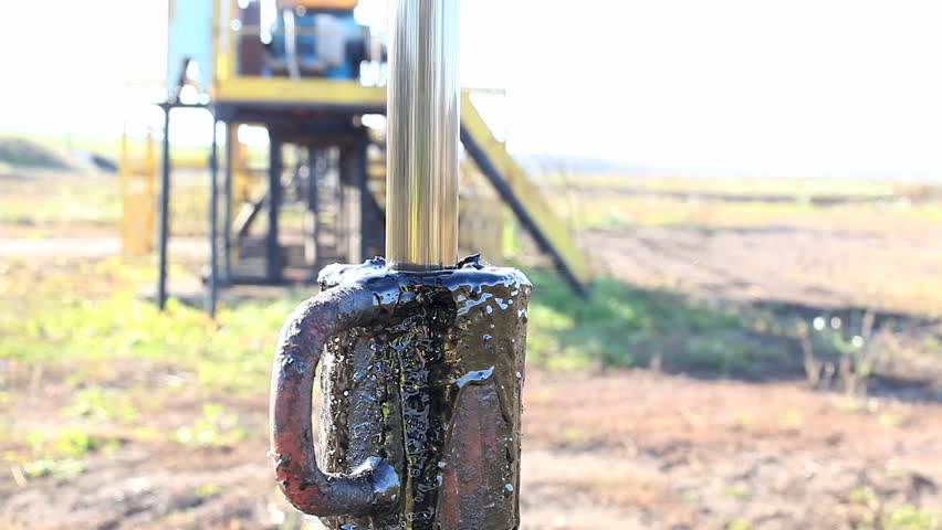 Spilled Oil from Wells On Stock Footage Video (100% Royalty-free ...