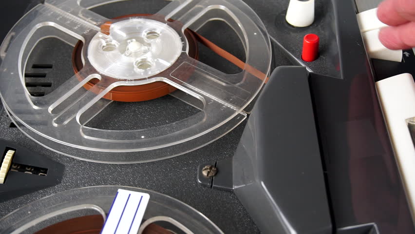 1960s Four Track Tape Recorder Stock Footage Video (100% Royalty-free ...