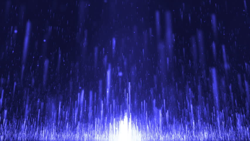 Blue Rain Looping Abstract Background Stock Footage Video 311650 ...