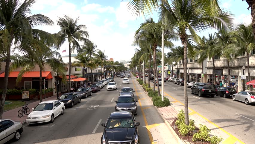 CANNES, FRANCE - JUNE 22: View From The Car On The Street Along The ...