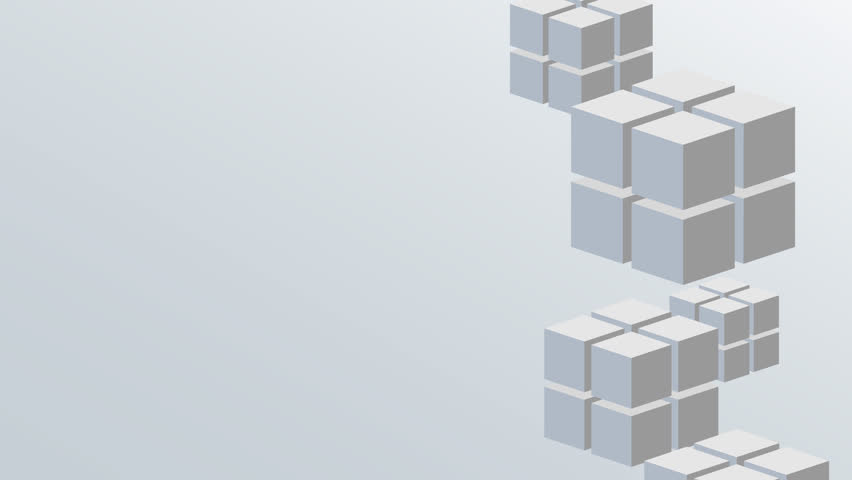 Footage Motion Cube Background. 4k Stock Footage Video (100% Royalty ...
