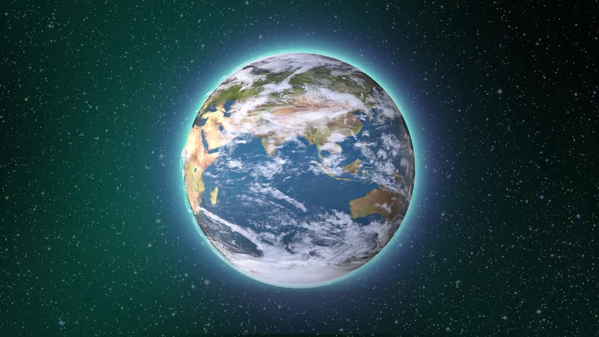 Earth Zoom In From Space To Street Level. Zoom To North America. 4K ...