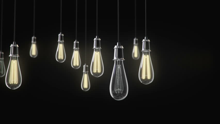 Light Bulbs. 3d Animation Stock Footage Video 24467570 | Shutterstock