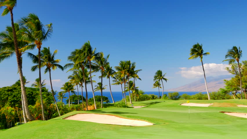 4k Lush Green Golf Course, Stock Footage Video (100% Royalty-free ...