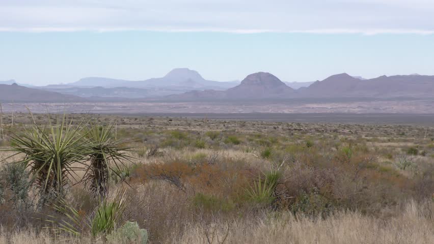 Desert Scenery at Big Bend National Park, Texas image - Free stock ...