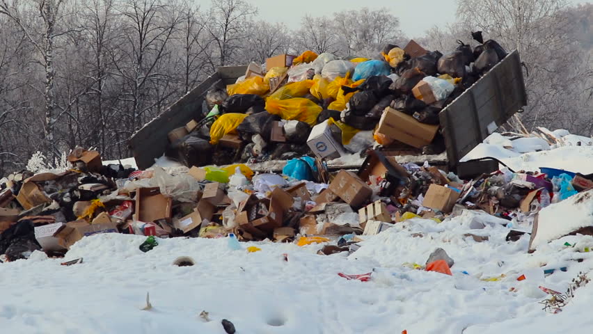 Trash Dump Blowing By The Wind 1080x1920 HD Video Stock Footage Video ...