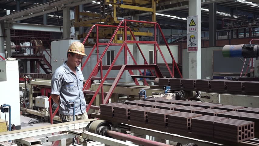 Stock video of aug.18,2016-chongqing,china: worker working on the ...