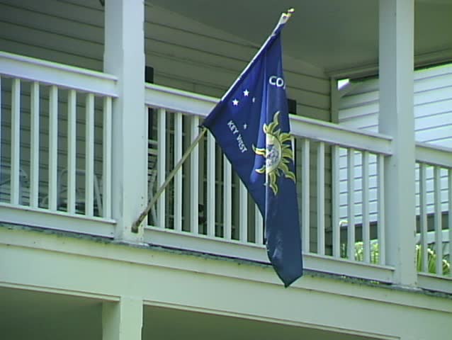 Conch Republic Flag Stock Footage Video (100% Royalty-free) 2008184 ...