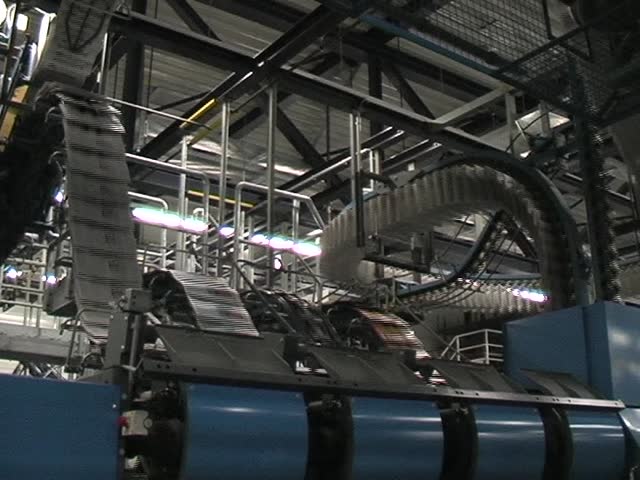 LOENEN, THE NETHERLANDS - Interior Historic Paper Mill, Paper Pulp ...